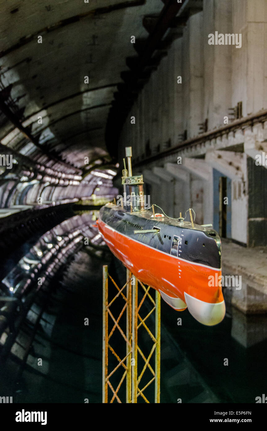 Soviet underground submarine base hi-res stock photography and images ...