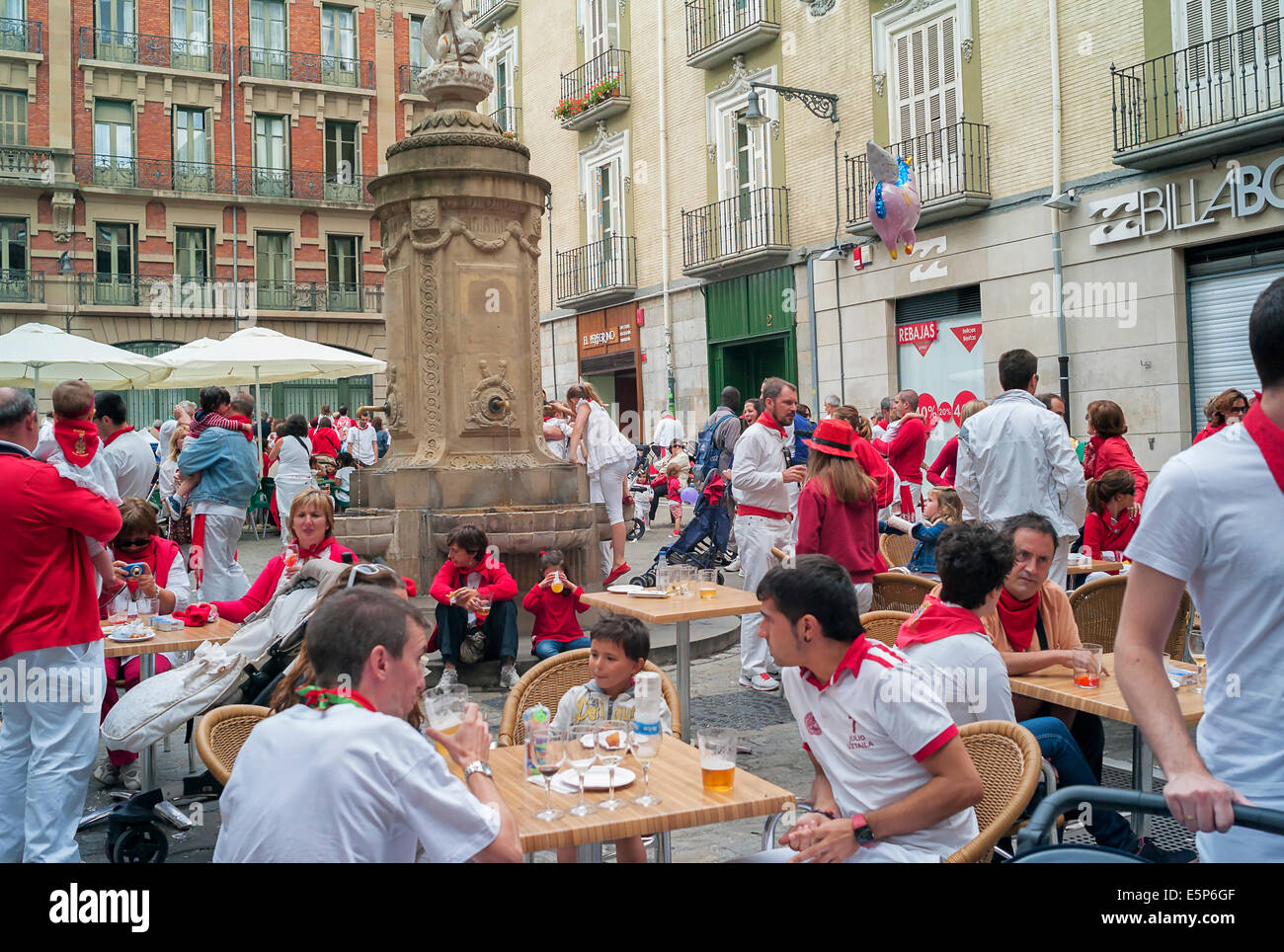 -San Fermin- Pamplona (Spain Stock Photo - Alamy