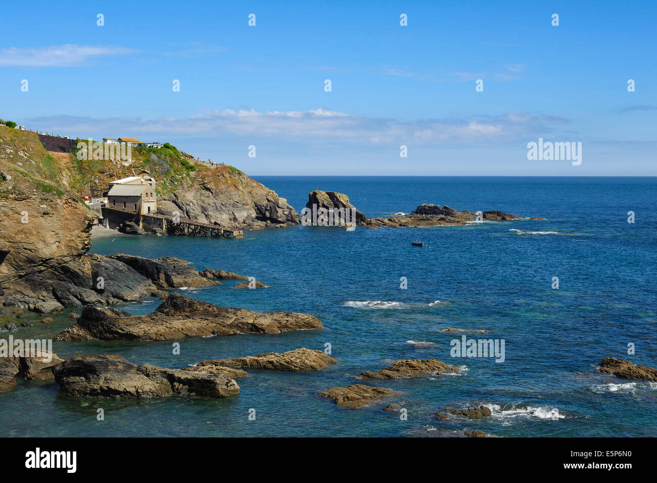 The Lizard is a peninsula in southern Cornwall, United Kingdom Stock ...