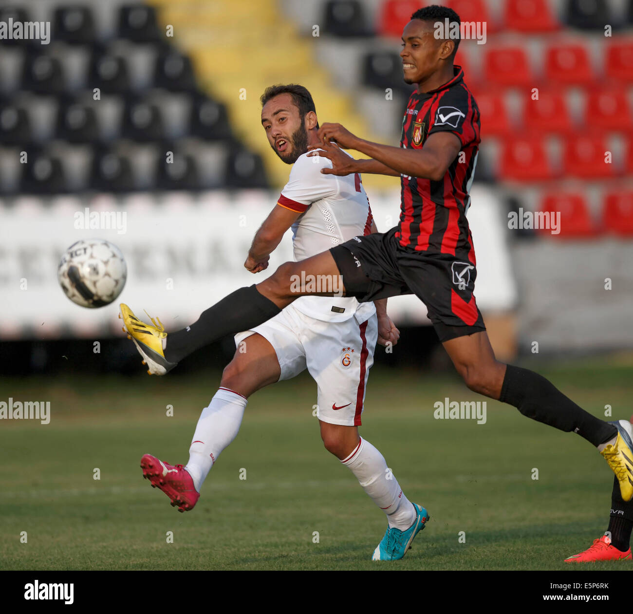Budapest Honved vs. Galatasaray football match Stock Photo - Alamy