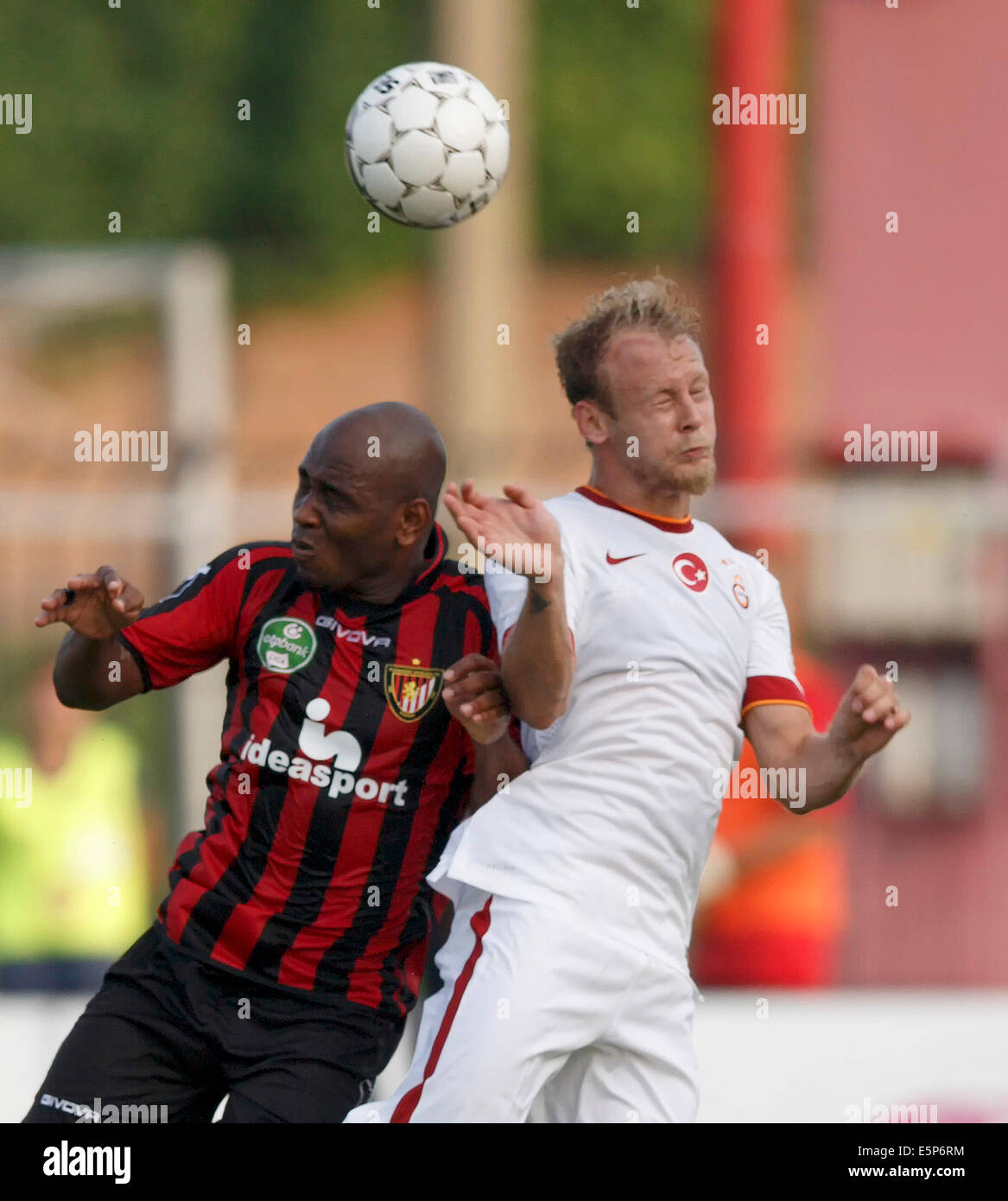 Budapest Honved vs. Galatasaray football match Stock Photo - Alamy