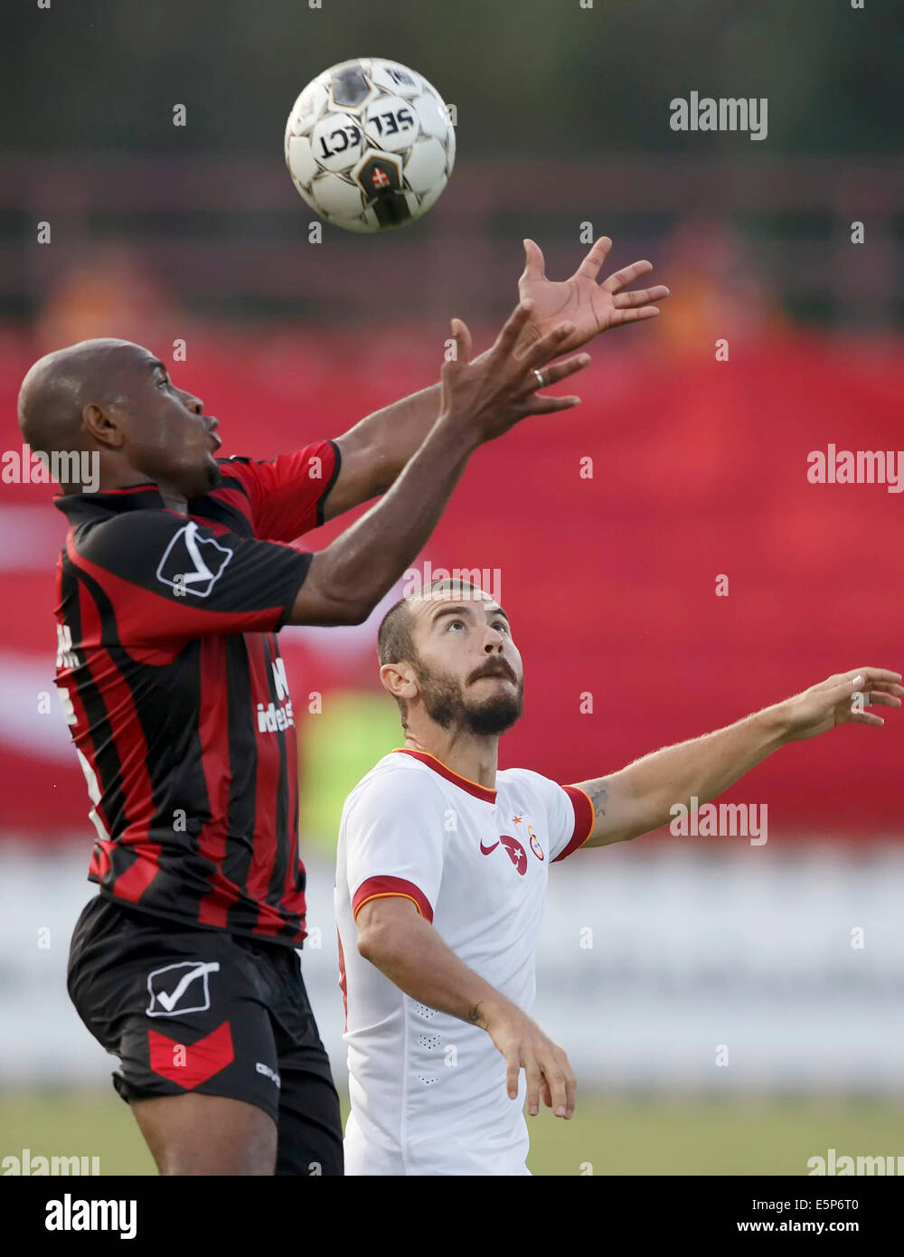 Budapest Honved vs. Galatasaray football match Stock Photo - Alamy