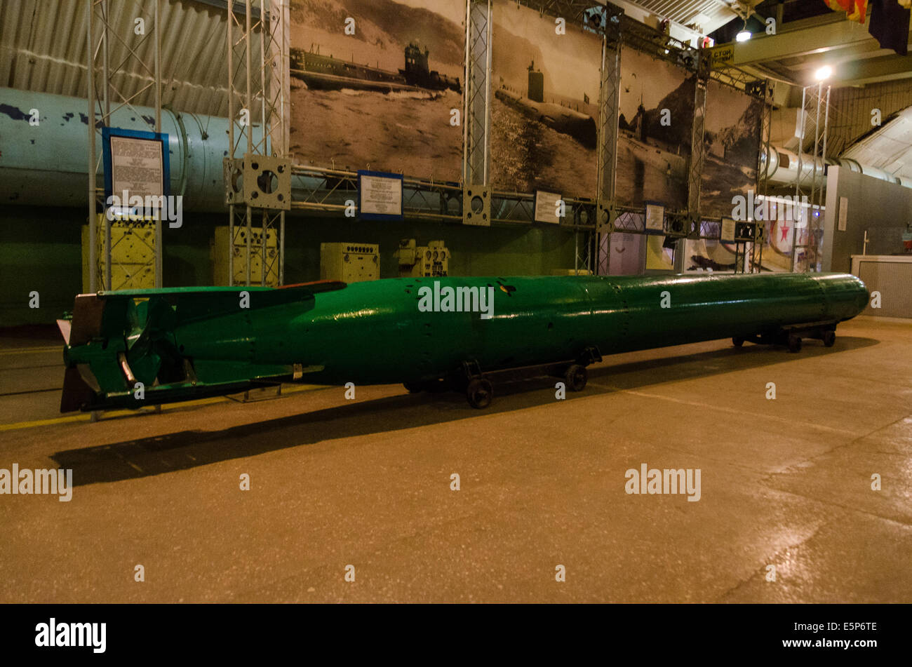 Abandoned secret underground submarine base in Balaklava - Crimea Stock ...