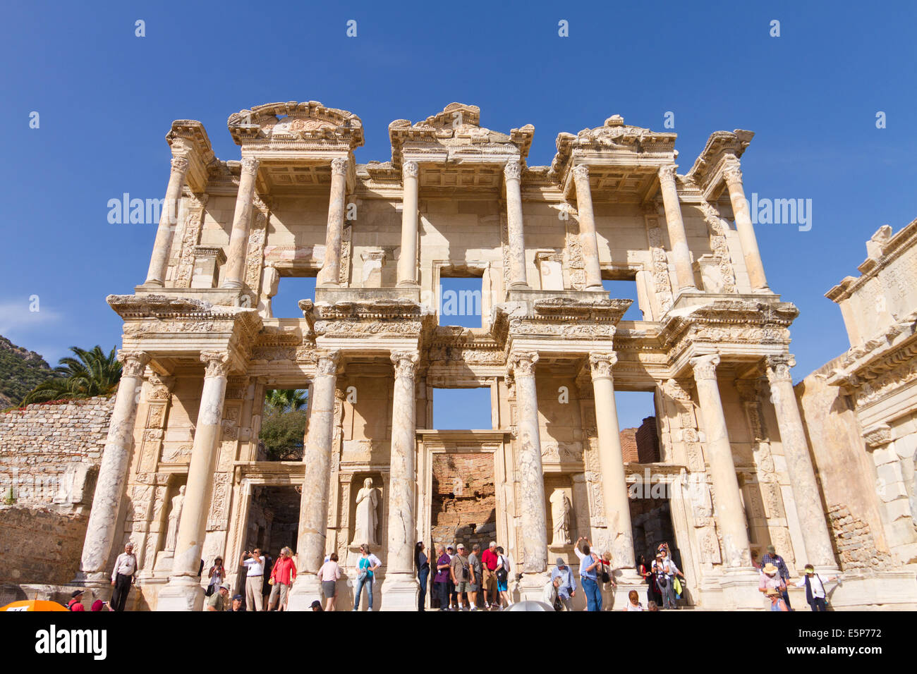Library of Celsus in Ephesus, Turkey Stock Photo - Alamy