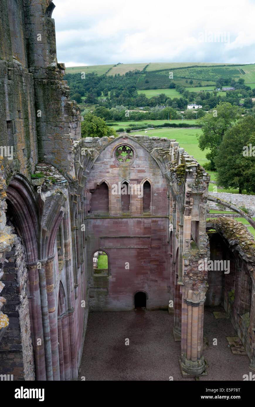 Melrose town scottish borders hi-res stock photography and images - Alamy