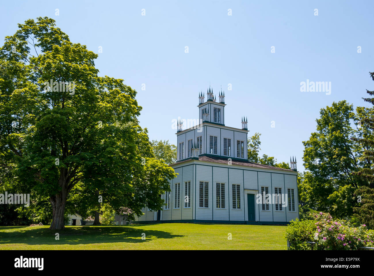 The historic Sharon Temple in Sharon Ontario Canada Stock Photo - Alamy