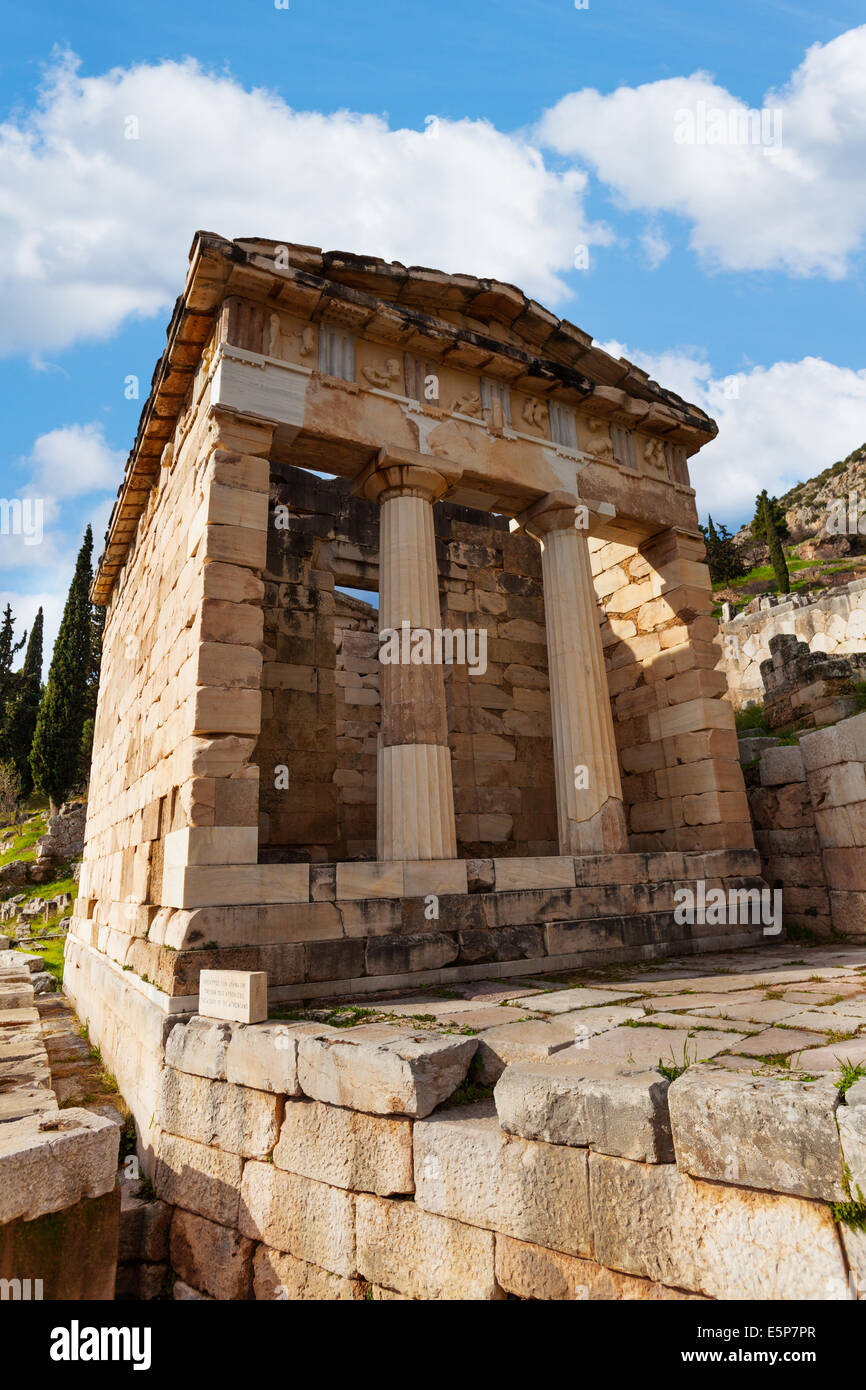 The Greek ancient Thesaurus Stock Photo - Alamy