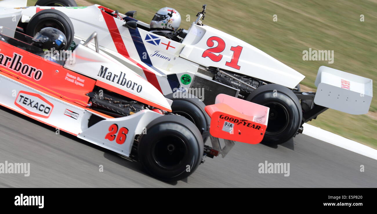 Historic Formula One, Silverstone Classic 2014 Stock Photo - Alamy