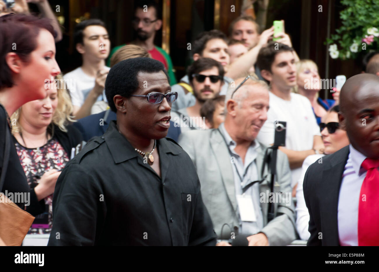 Expendables 3, Wesley Snipes appearing at the world premiere Stock ...