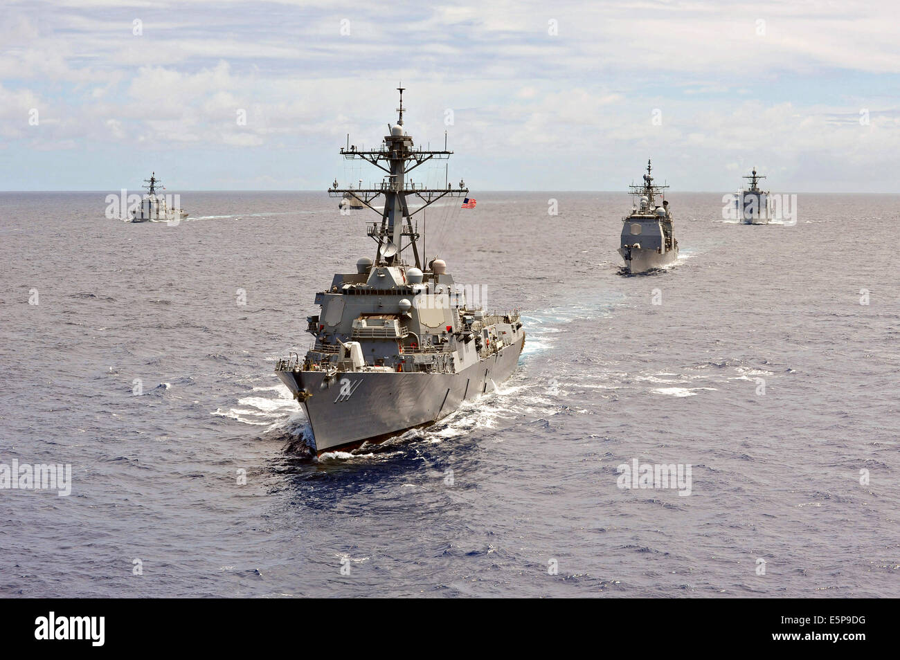 Us navy usn spruance class hi-res stock photography and images - Alamy