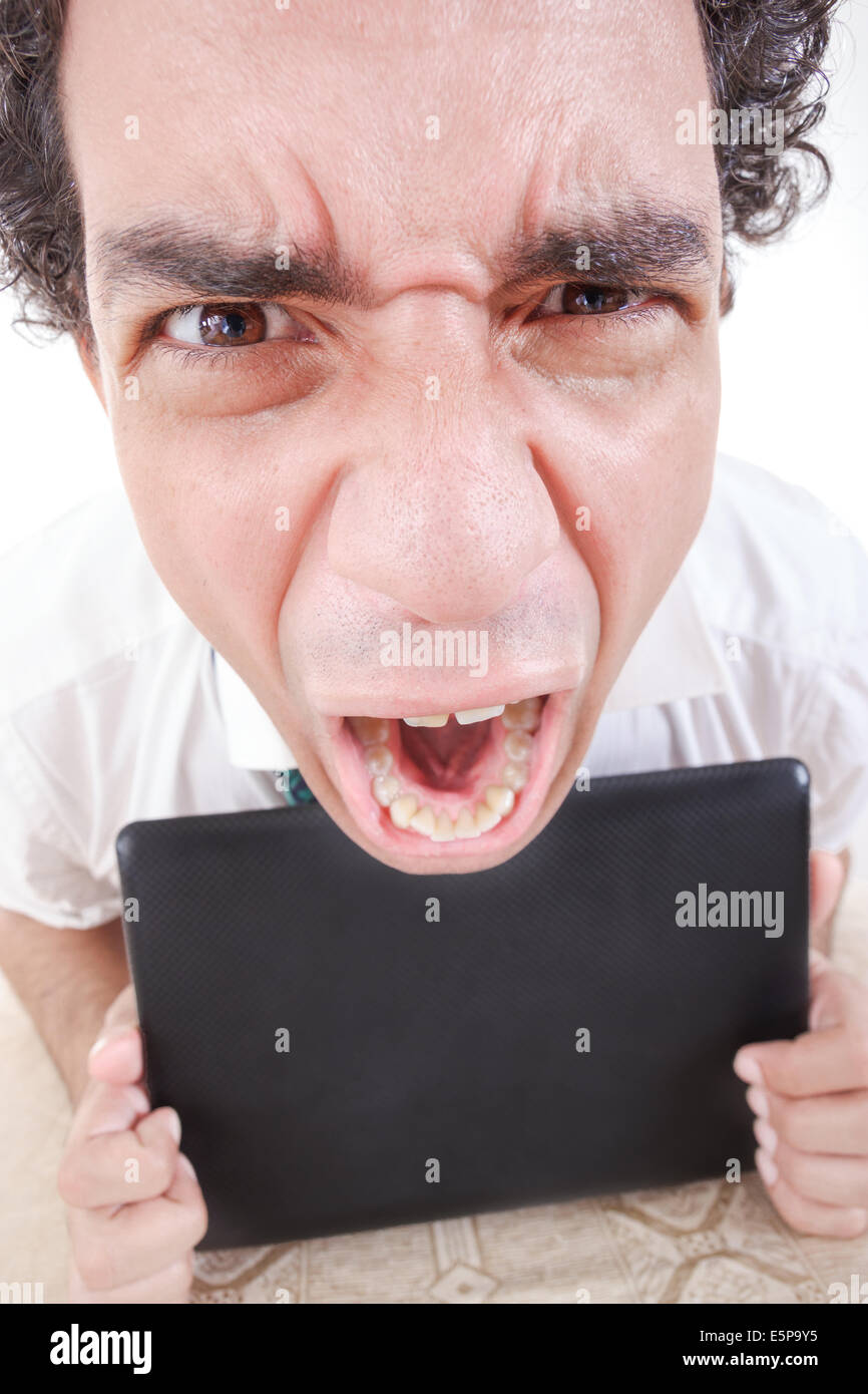 Funny image laptop hi-res stock photography and images - Alamy