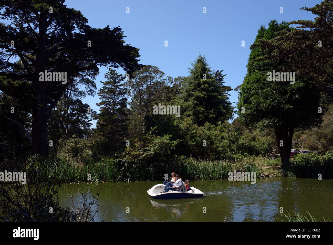 stow lake golden gate park san francisco Stock Photo - Alamy
