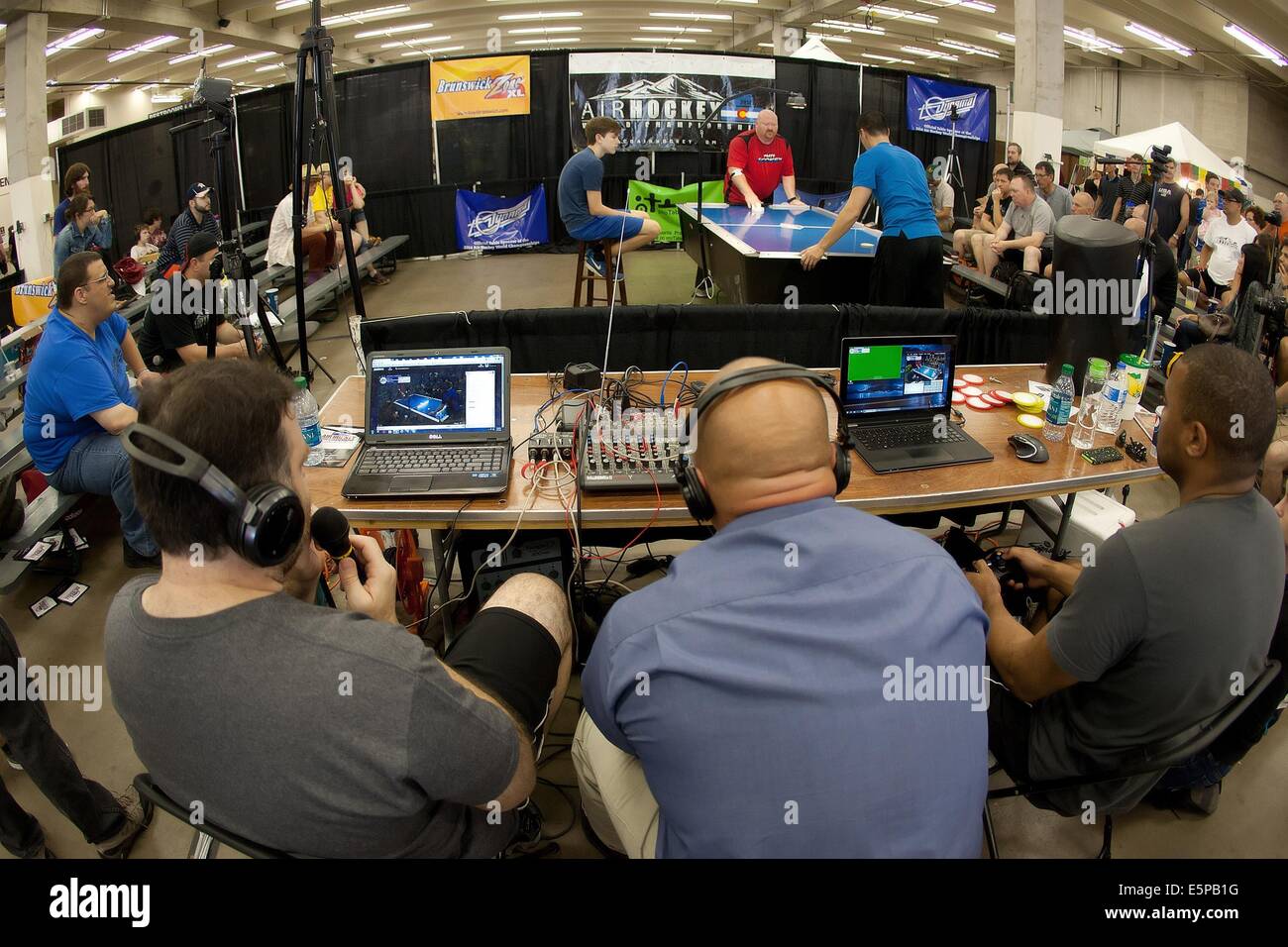 Denver, Colorado, USA. 3rd Aug, 2014. DANNY HYNES, in Red, from Cypress ...