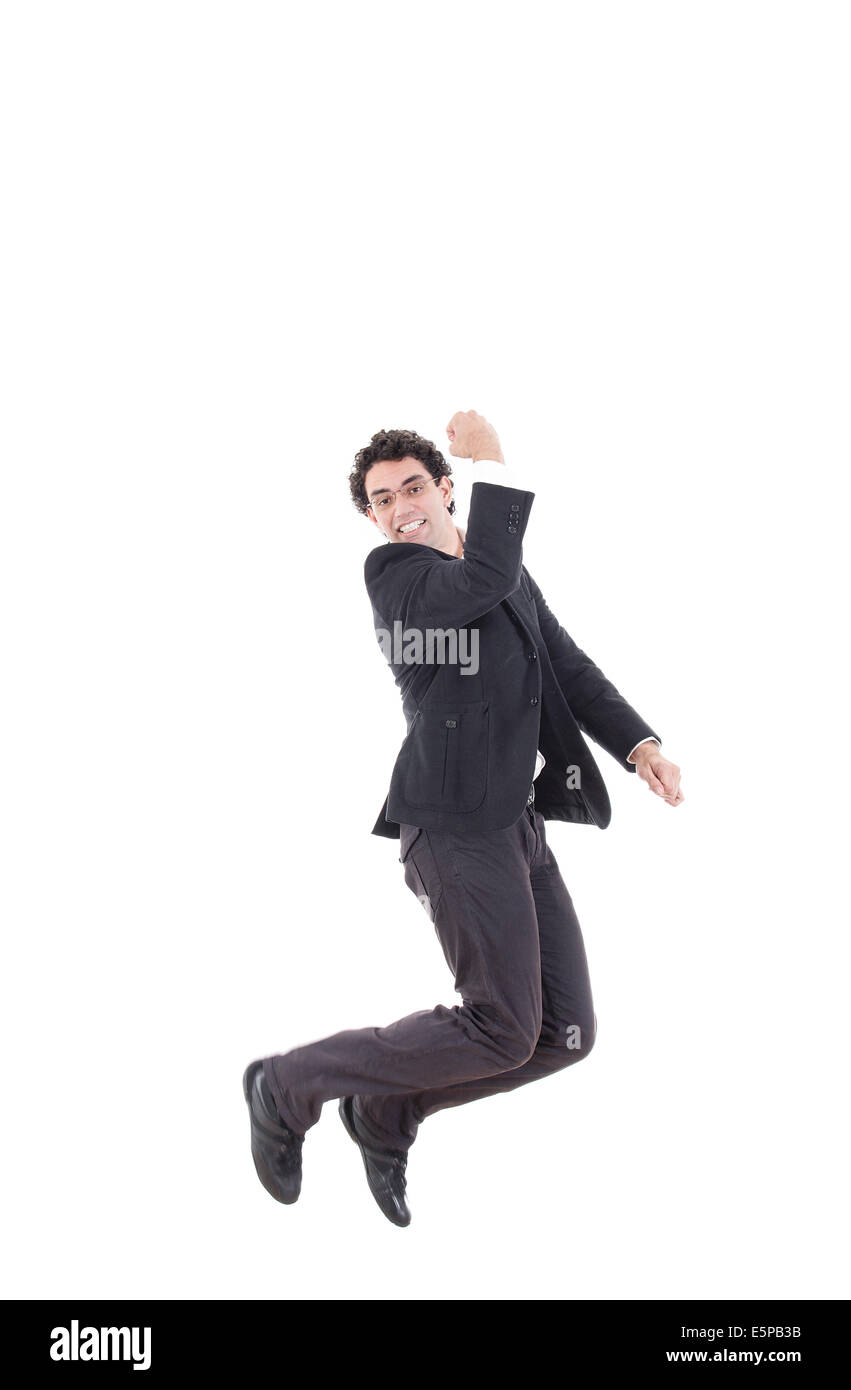 People jumping in air Cut Out Stock Images & Pictures - Alamy