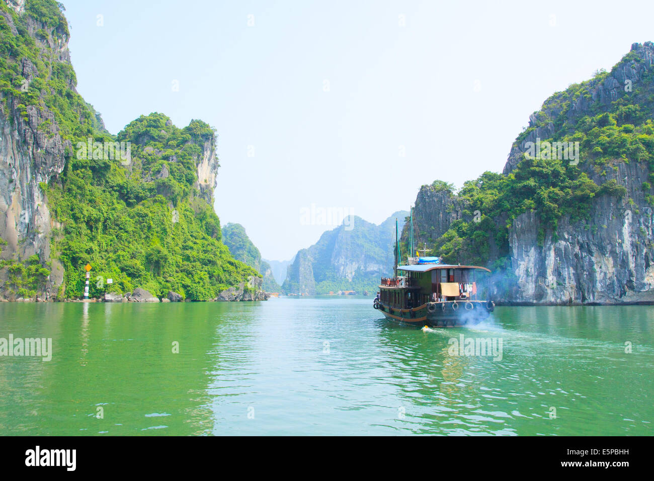 Beautiful landscape from HA-LONG BAY at HANOI of Vietnam Stock Photo ...