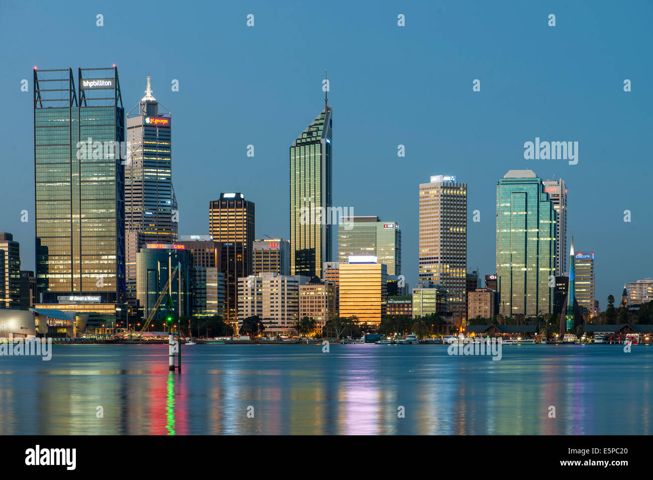 Perth skyline, Western Australia Stock Photo - Alamy
