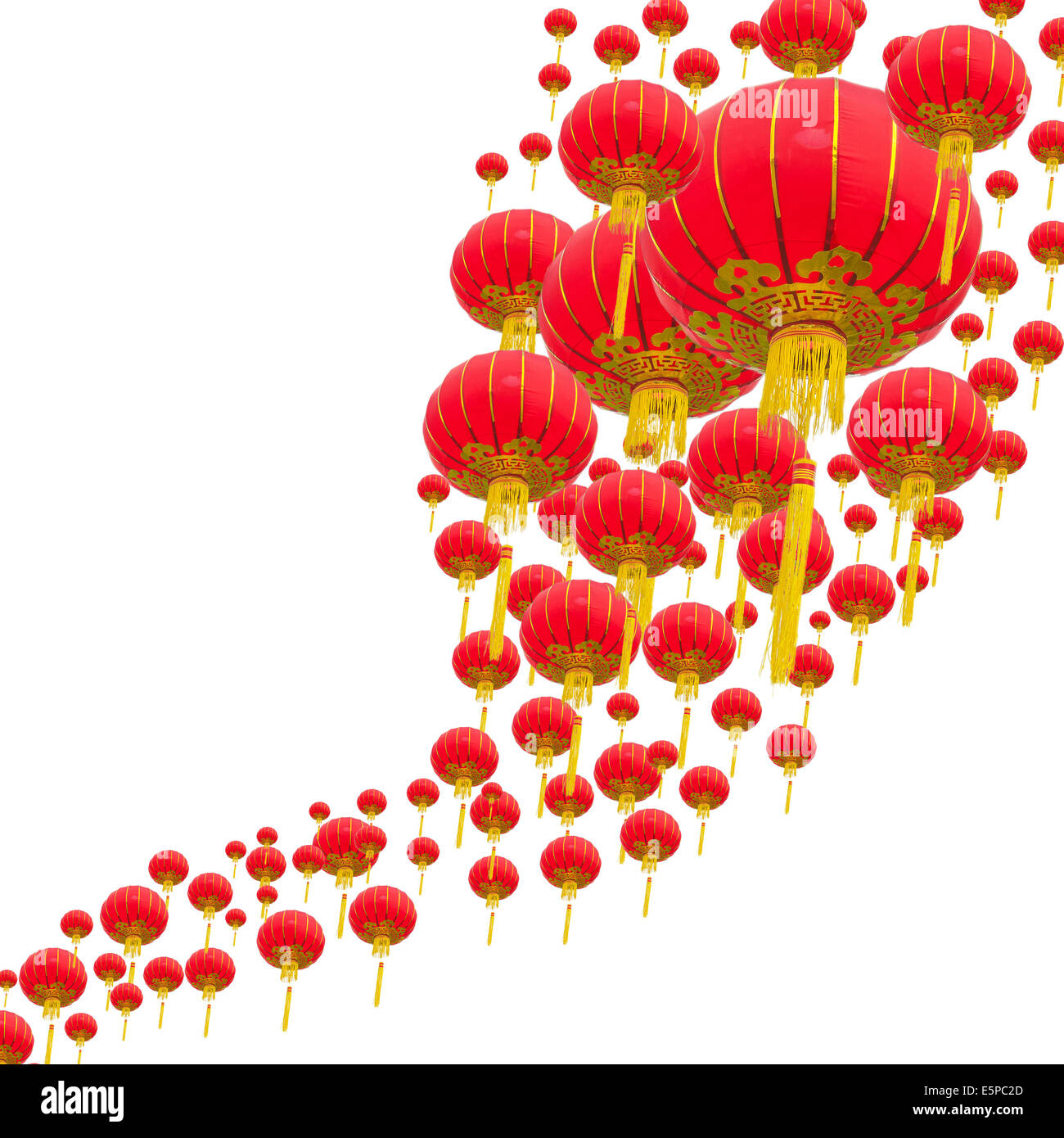 Beautiful background with Chinese lanern Stock Photo - Alamy