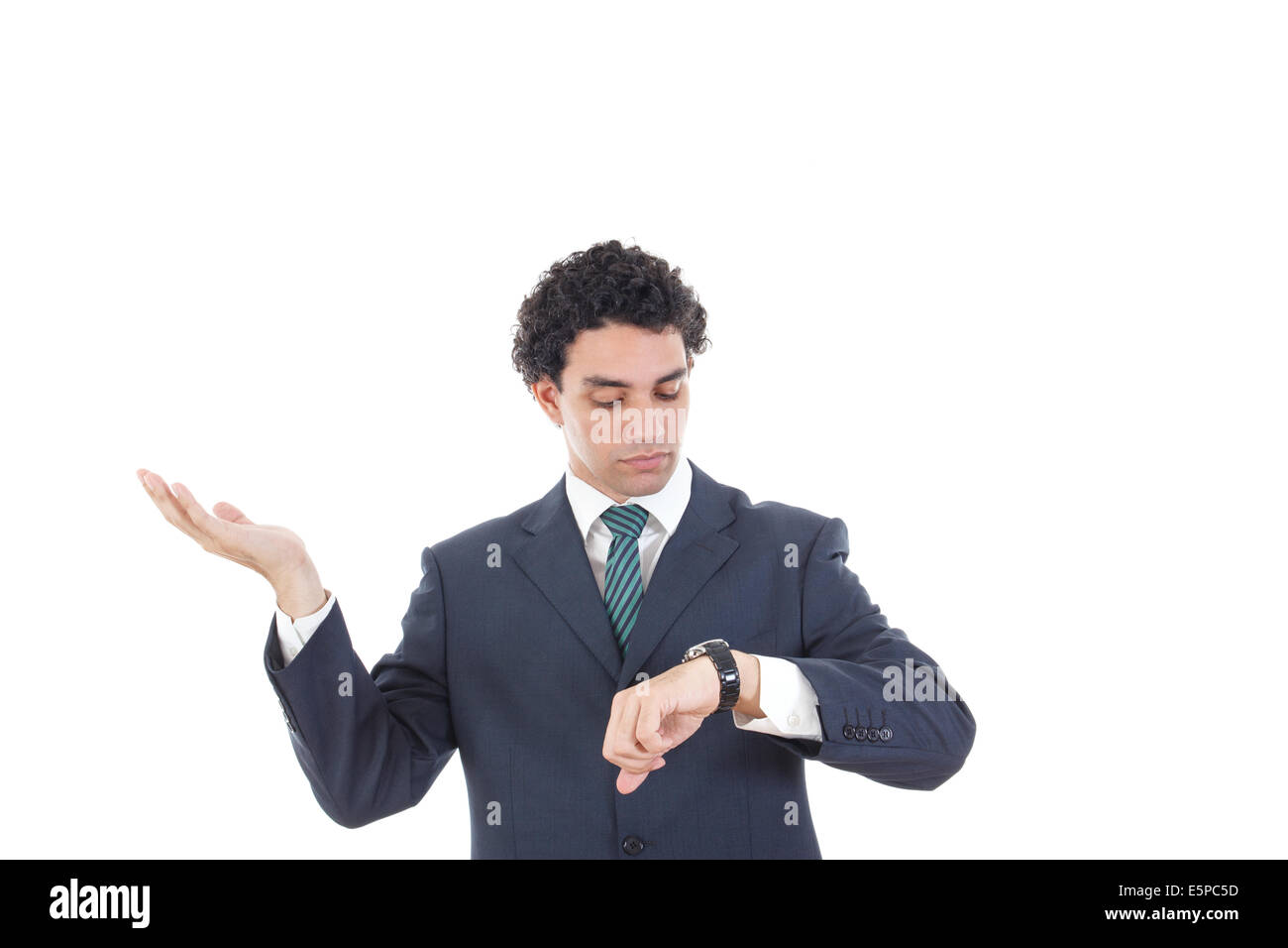 Impatient Person With Watch