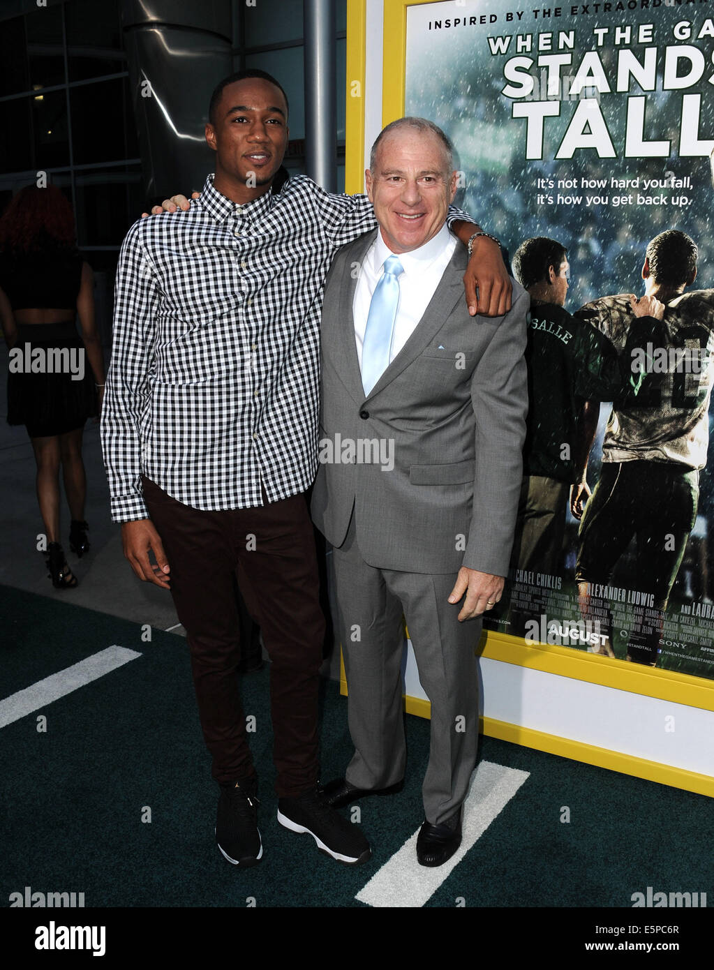 Los Angeles, California, USA. 4th Aug, 2014. Jessie Usher, David Zelon ...