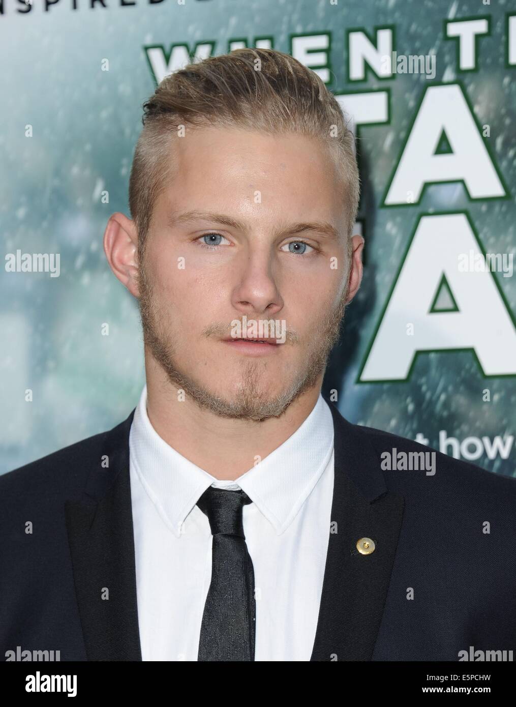 Los Angeles, CA, USA. 4th Aug, 2014. Alexander Ludwig at arrivals for ...