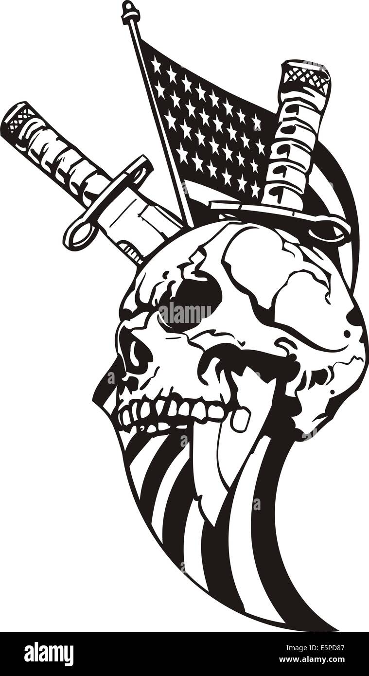 US Army Military Design - illustration Stock Photo - Alamy