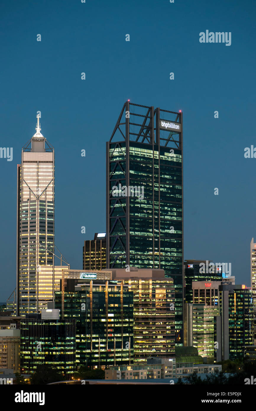 Perth skyline western australia hi-res stock photography and images - Alamy