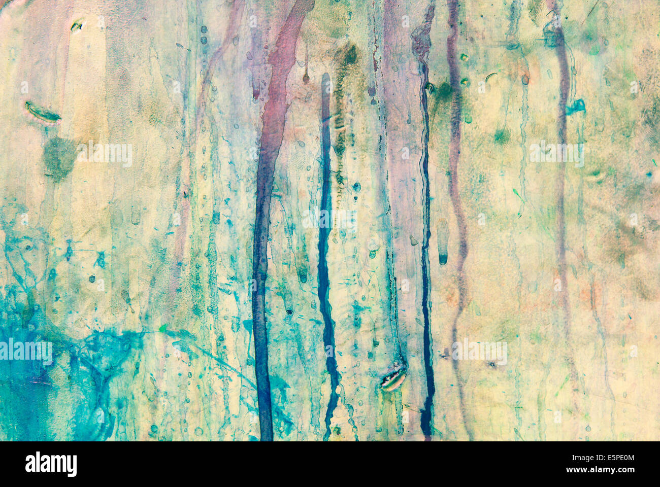 Splash color on wall Stock Photo - Alamy