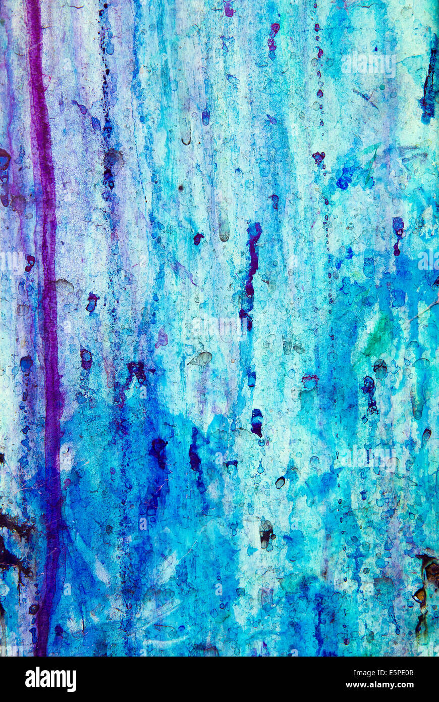 Splash color on wall Stock Photo - Alamy