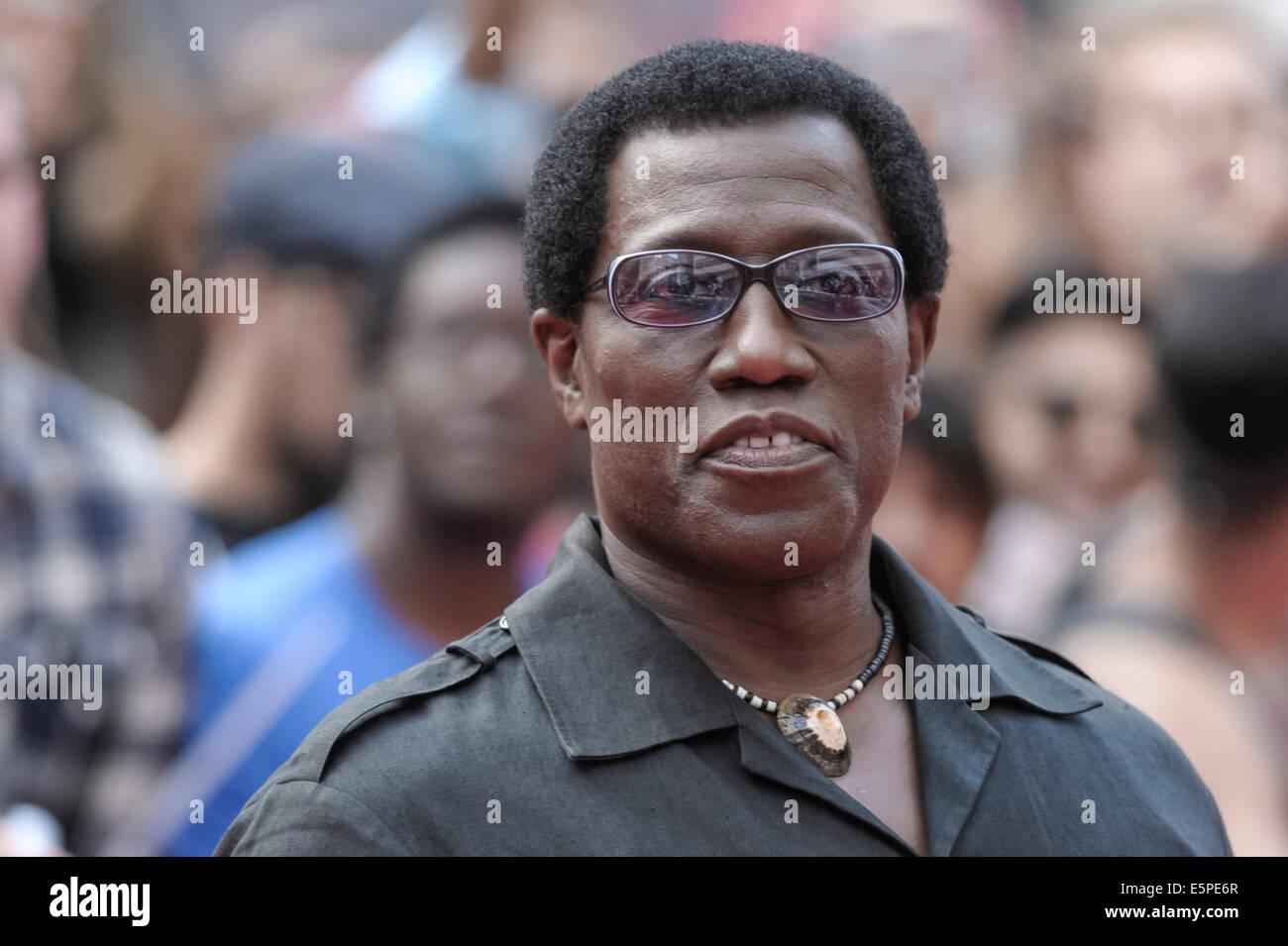 Wesley Snipes attends the World Premiere of The Expendables 3 on 04/08 ...