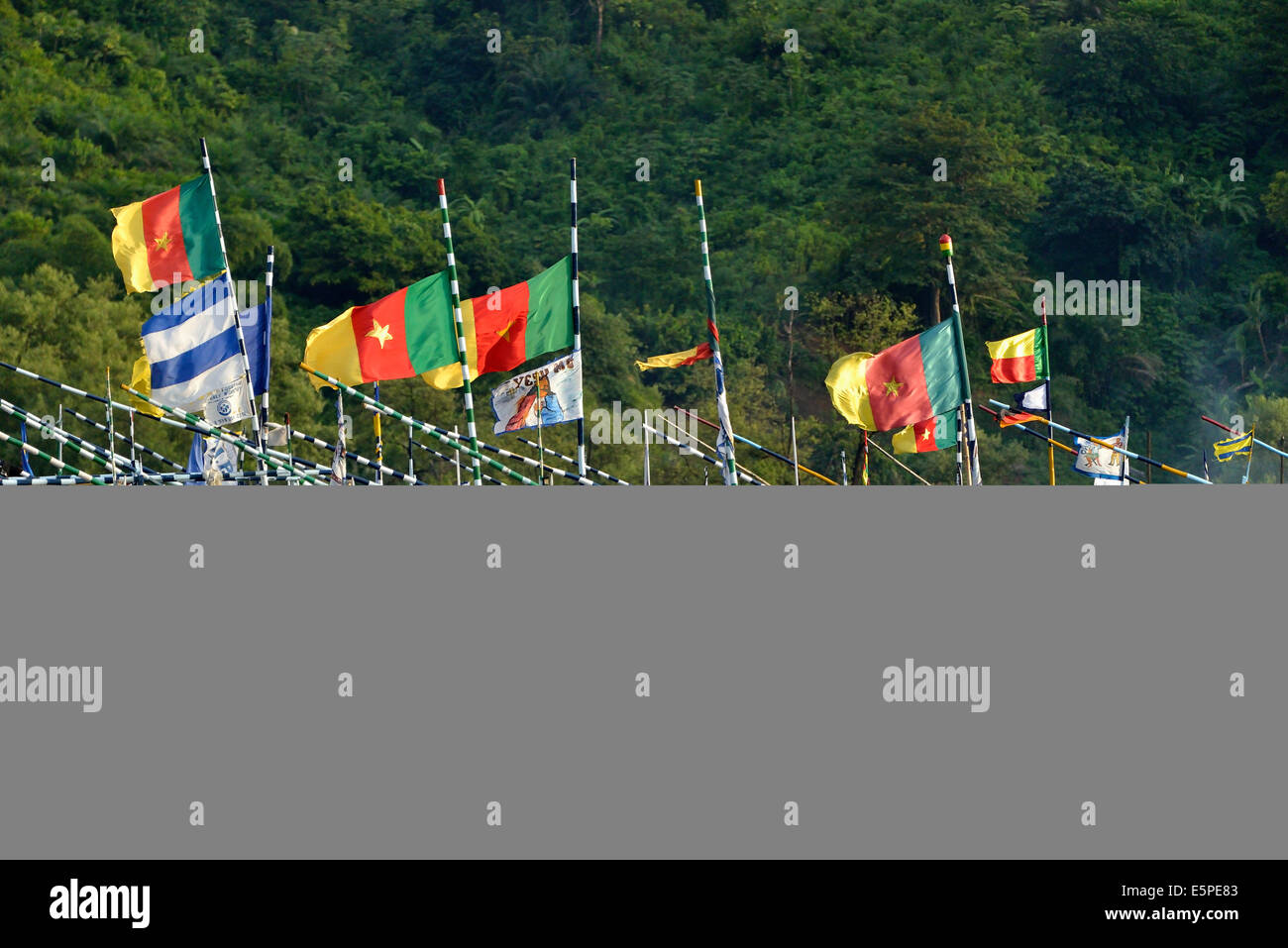 Fishing boats, Limbe, South-West Province, Cameroon Stock Photo - Alamy