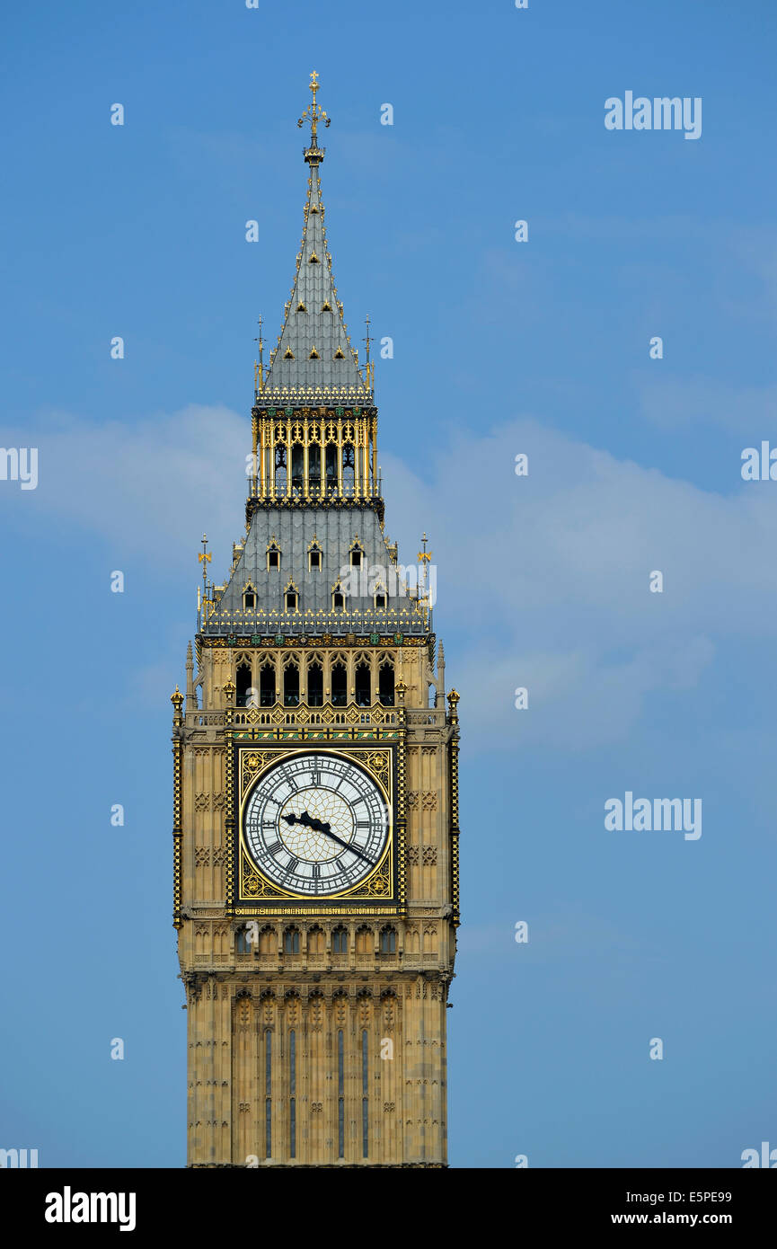 Big Ben or Elizabeth Tower, UNESCO World Heritage Site, London, England ...