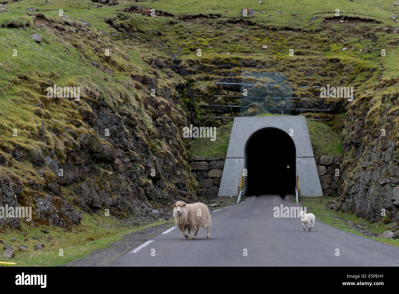 Kalsoy faroe tunnel hi-res stock photography and images - Alamy