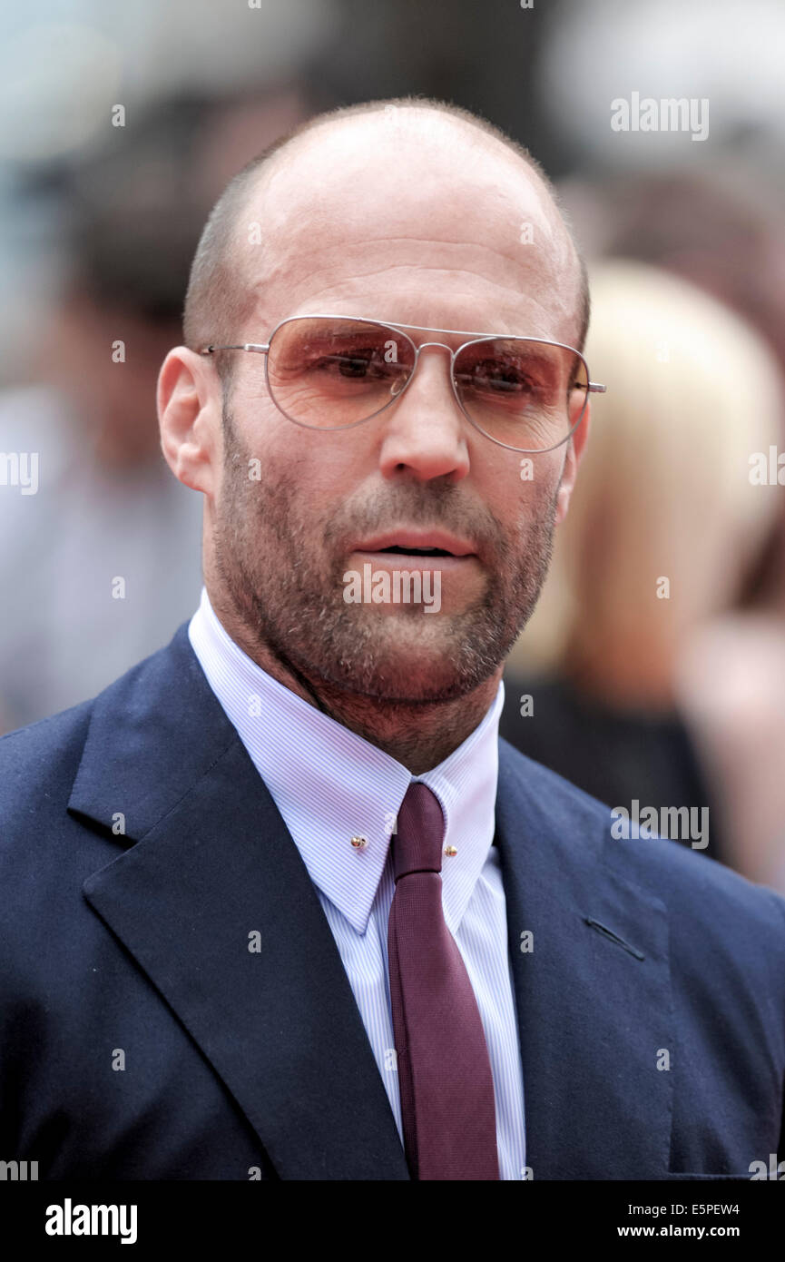 Jason Statham attends the World Premiere of The Expendables 3 on 04/08 ...