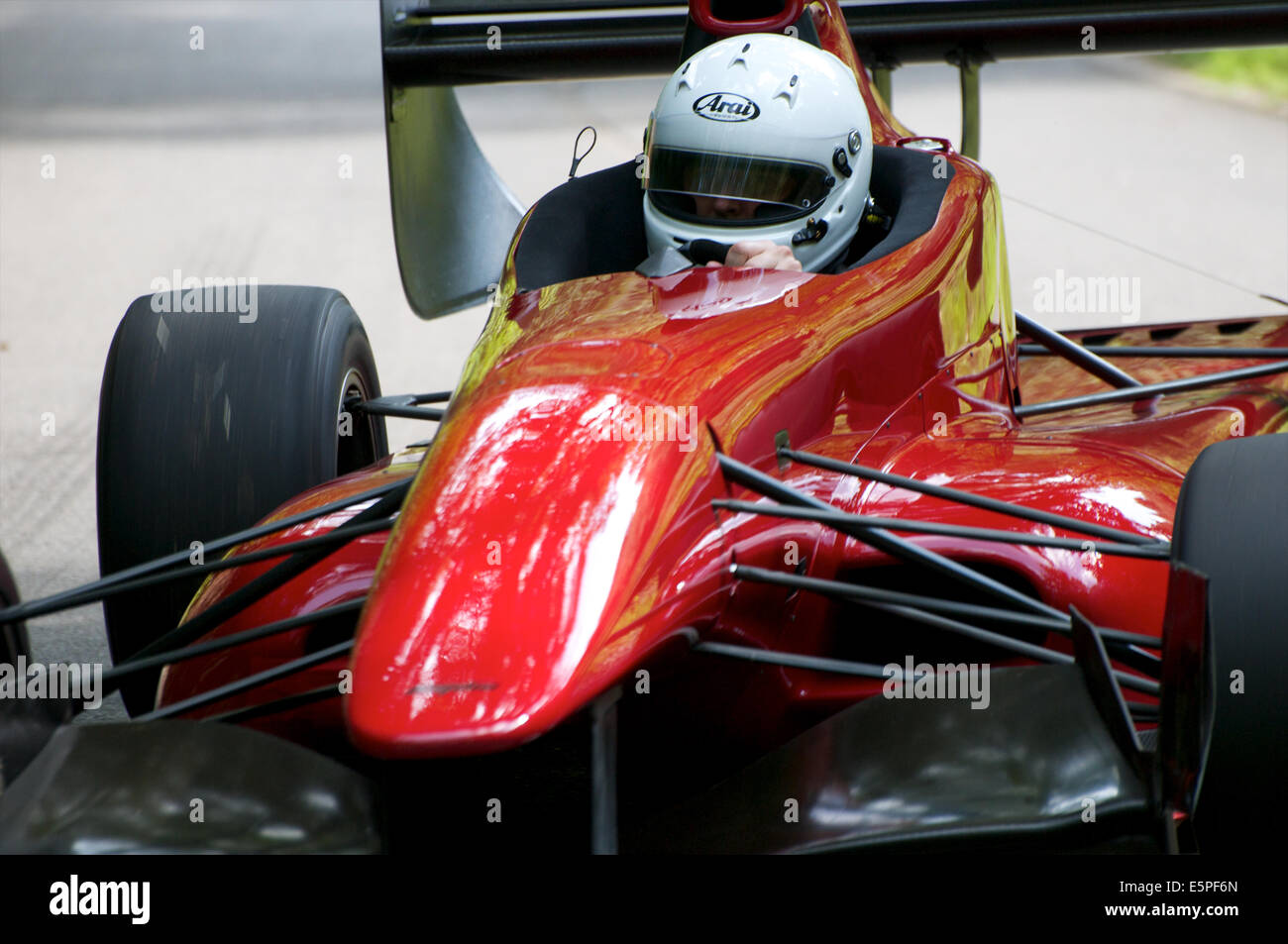Single seat racing and sportscars competing at Wiscombe Park hillclimb ...