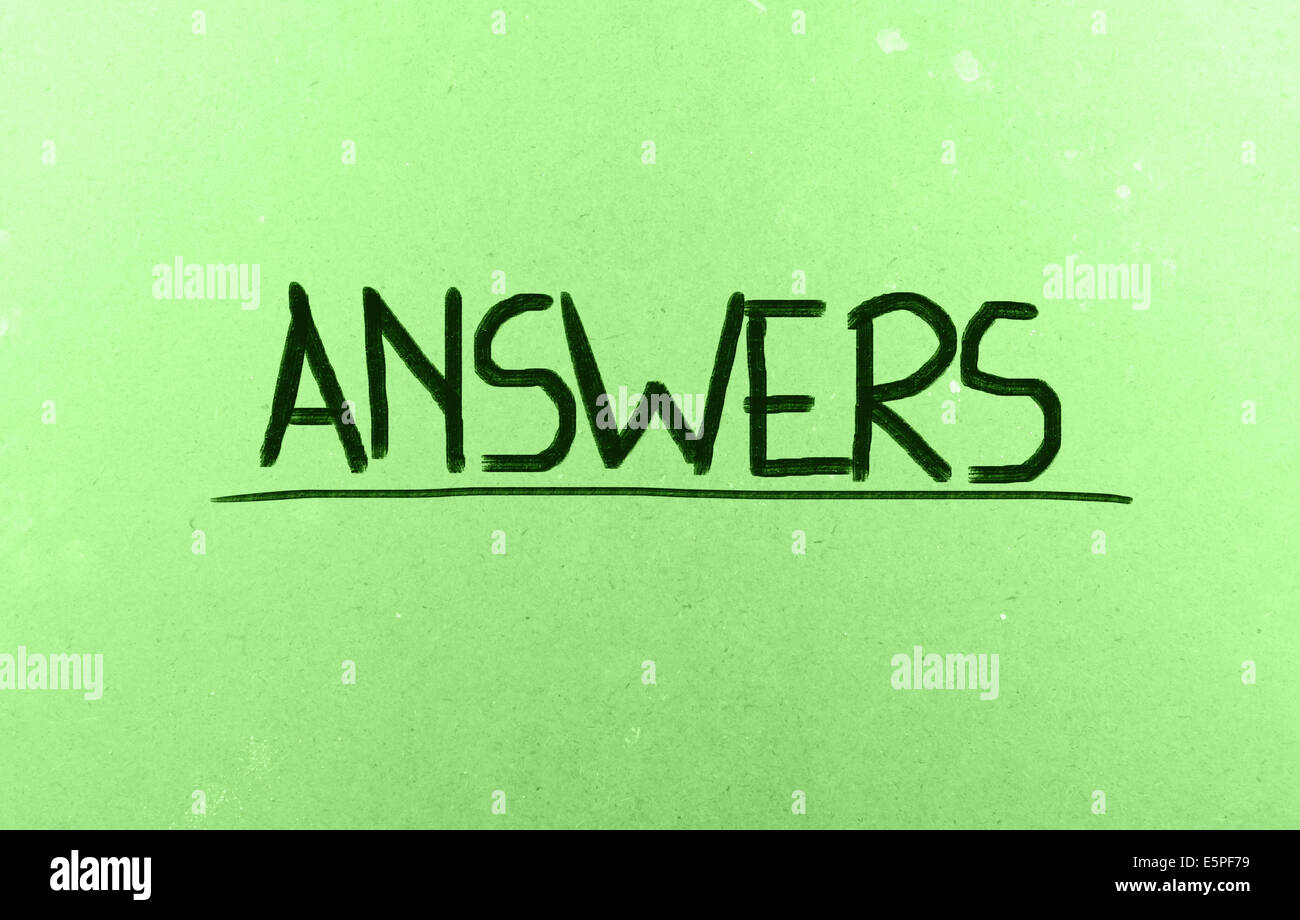 Brainstorming question solution handwriting hi-res stock photography ...