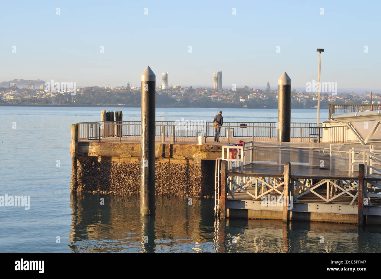 Auckland birkenhead jetty hi-res stock photography and images - Alamy