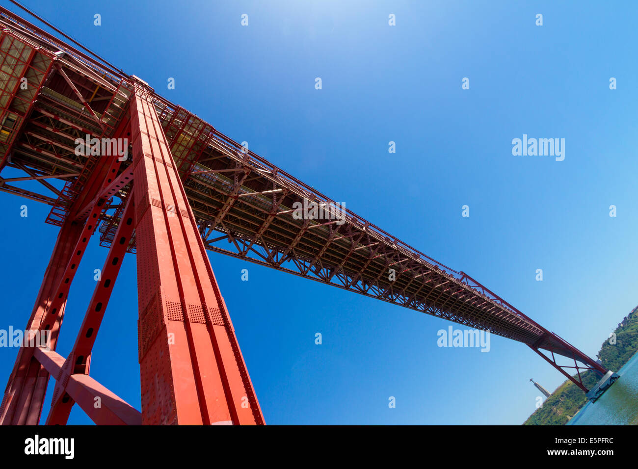 The 25 de Abril Bridge (Ponte 25 de Abril) is a suspension bridge ...