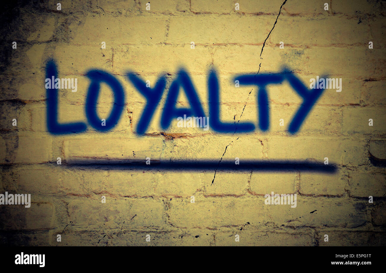 Concept of loyalty hi-res stock photography and images - Alamy