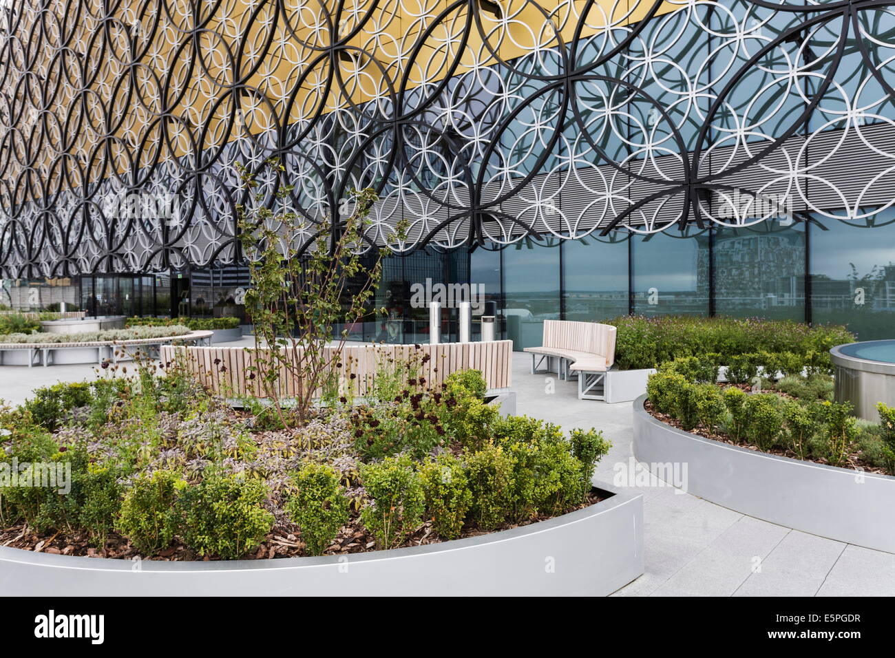 Garden Terrace, new Library of Birmingham, Centenary Square, Birmingham ...