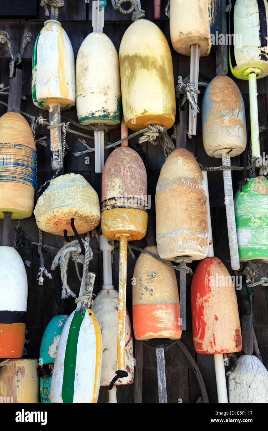 Lobster buoys, Cape Cod National Seashore, Orleans, Cape Cod ...