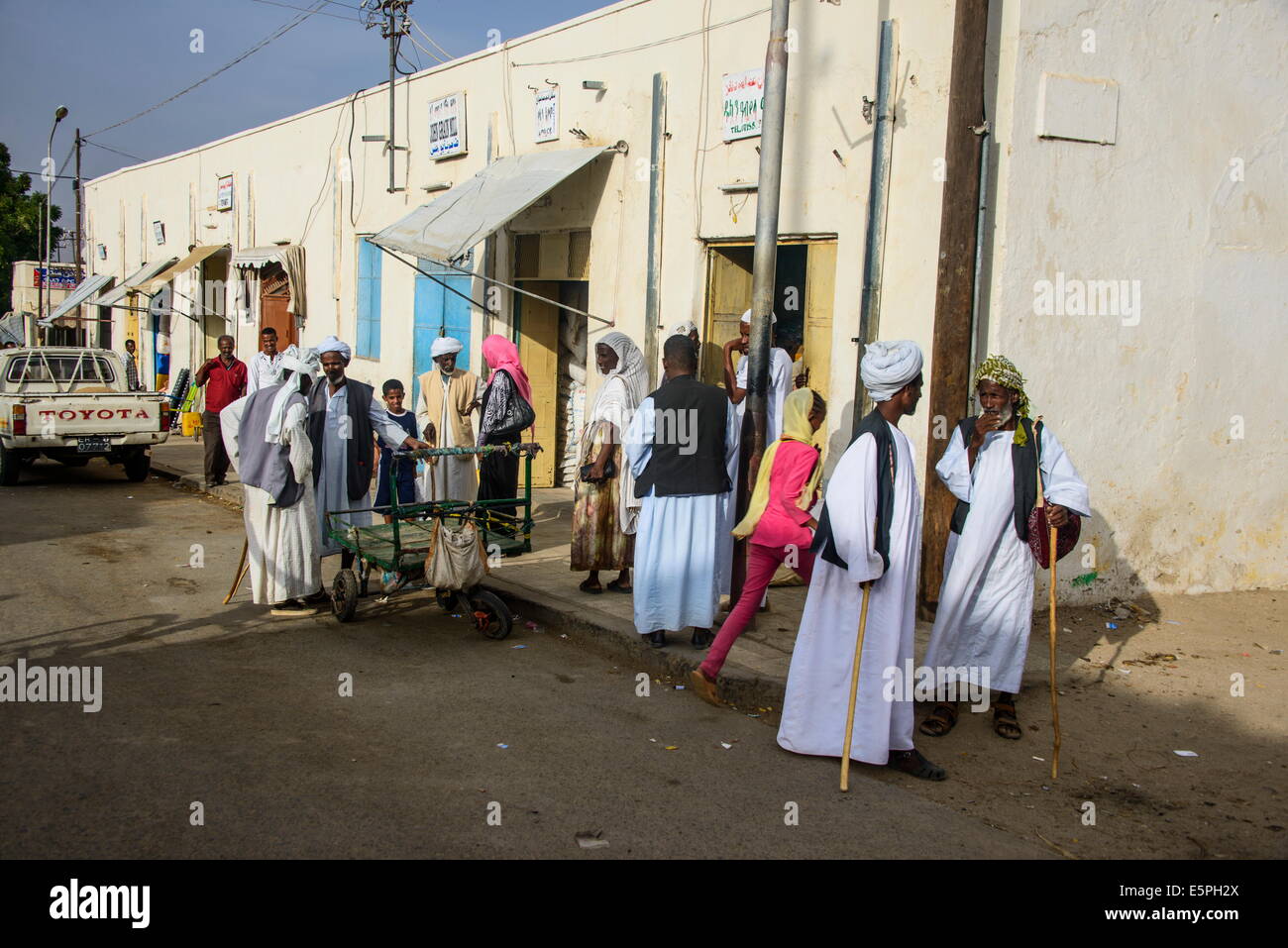 Street scene in the town of Keren, Eritrea, Africa Stock Photo - Alamy