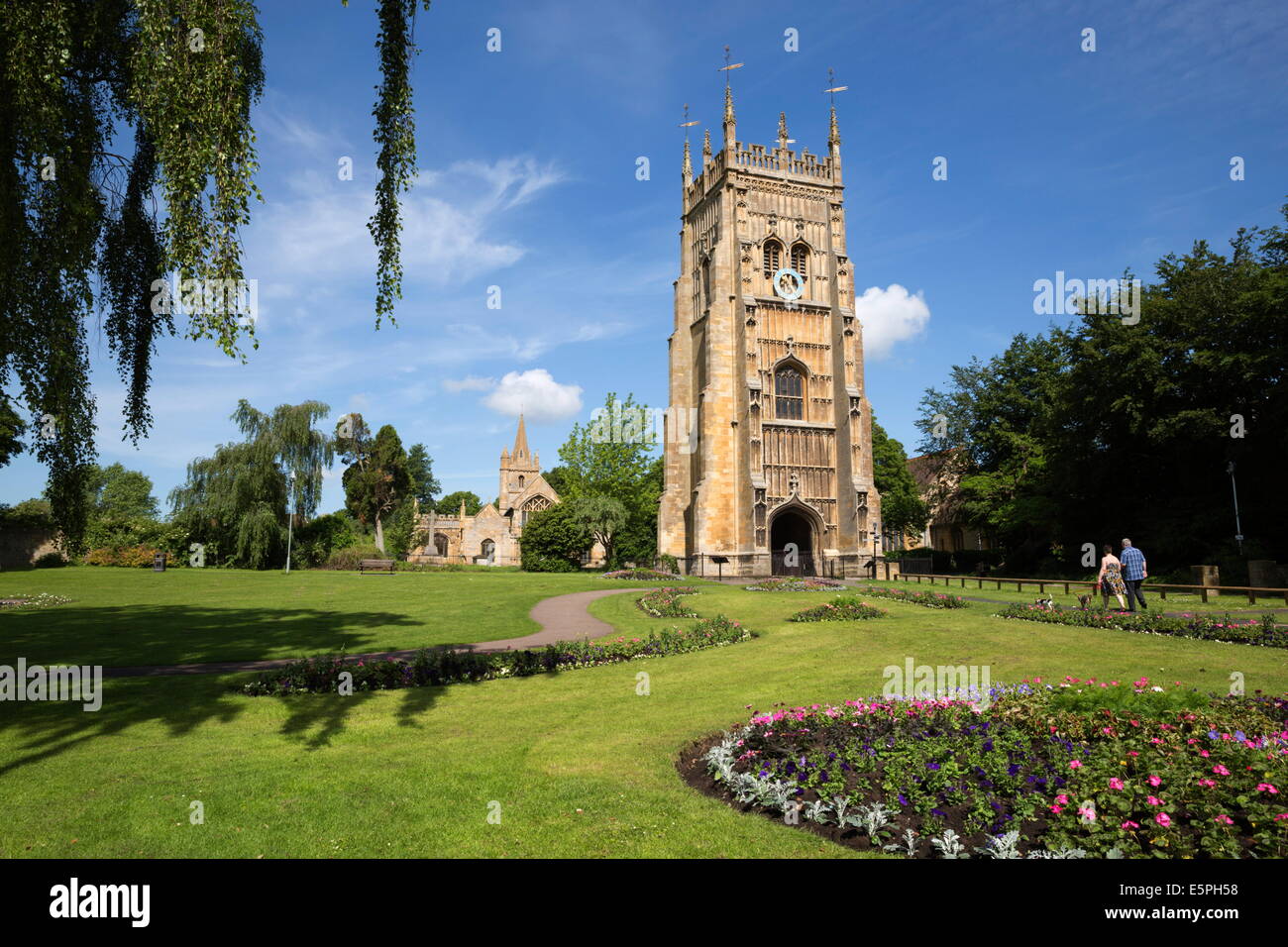 The Bell Tower and St. Lawrence's church, Evesham, Worcestershire ...