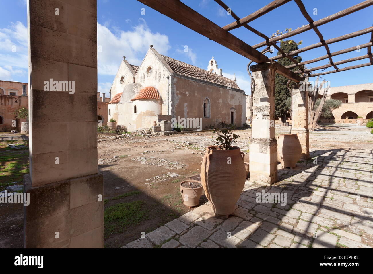 Moni arkadi monastery hi-res stock photography and images - Alamy