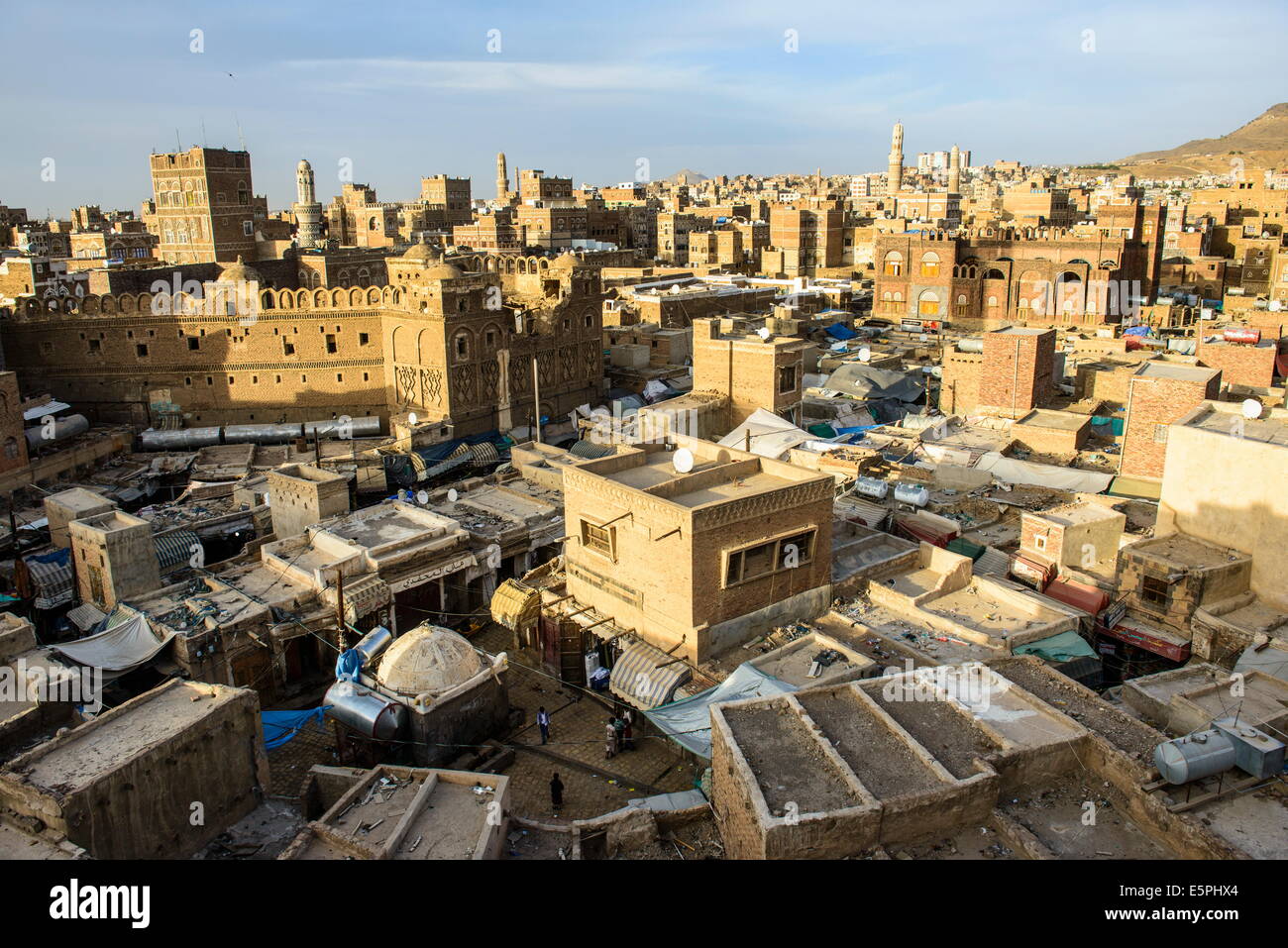 Sunset over in old hi-res stock photography and images - Alamy