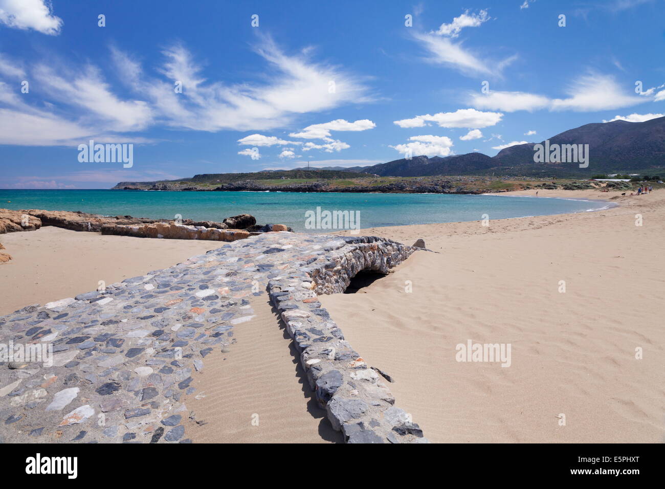 Potamos Beach, Malia, Iraklion, Crete, Greek Islands, Greece, Europe ...
