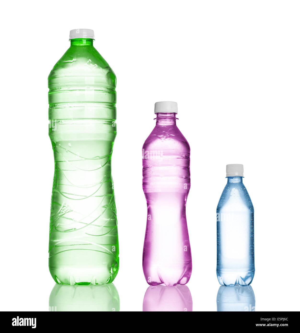 Three bottles mineral water on hi-res stock photography and images - Alamy