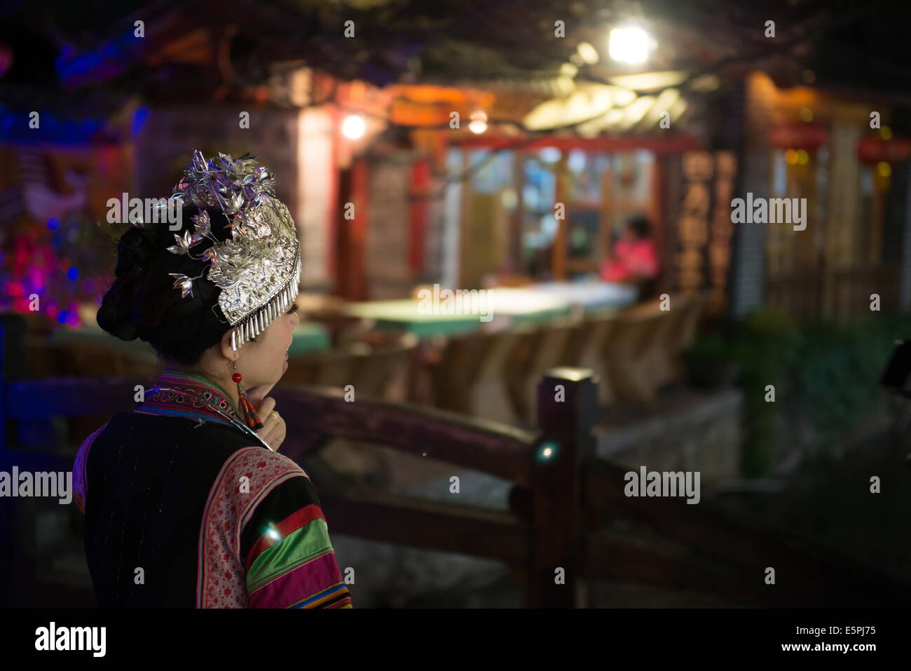 Chinese woman wearing traditional costume hi-res stock photography and ...
