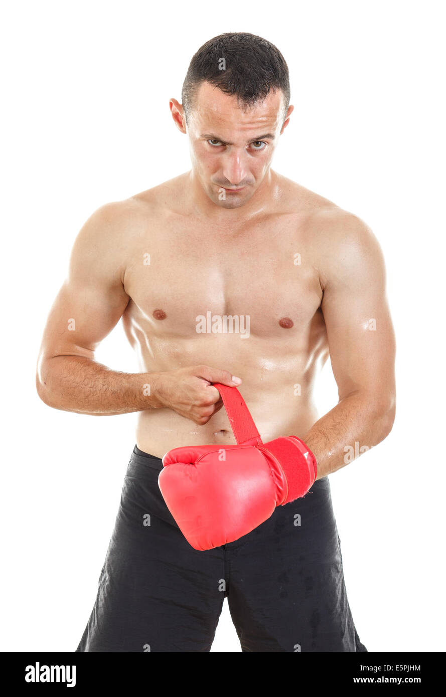 Muscular man Cut Out Stock Images & Pictures - Alamy