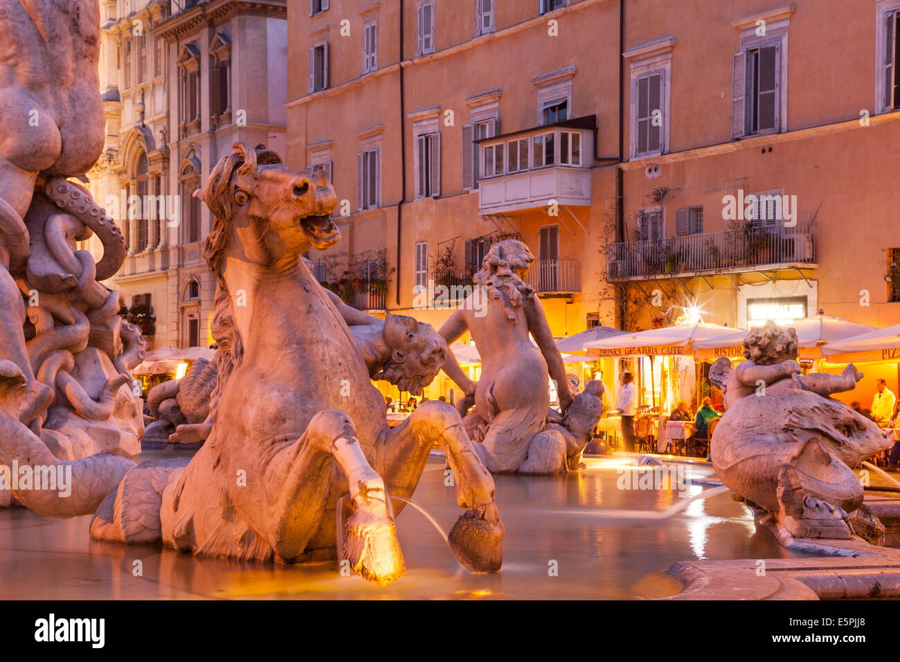 Piazza navona rome italy europe hi-res stock photography and images - Alamy