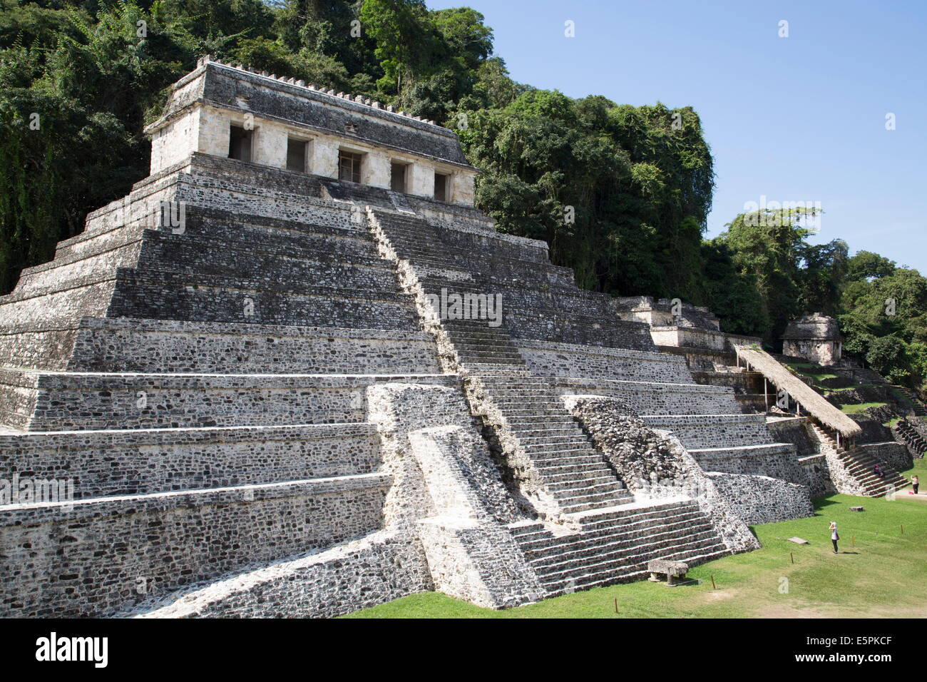 Temple of Inscriptions, Palenque Archaeological Park, UNESCO World ...